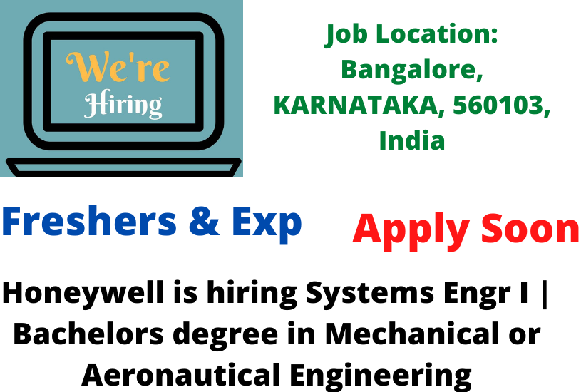 Honeywell is hiring Systems Engr I | Bachelors degree in Mechanical or ... Honeywell is hiring Systems Engr I | Bachelors degree in Mechanical or ...
