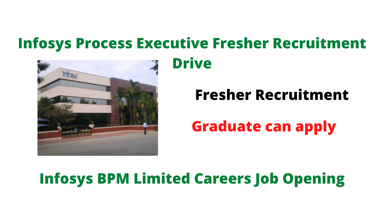 Infosys Process Executive Fresher Recruitment Drive, Graduates can ... Infosys Process Executive Fresher Recruitment Drive, Graduates can ...