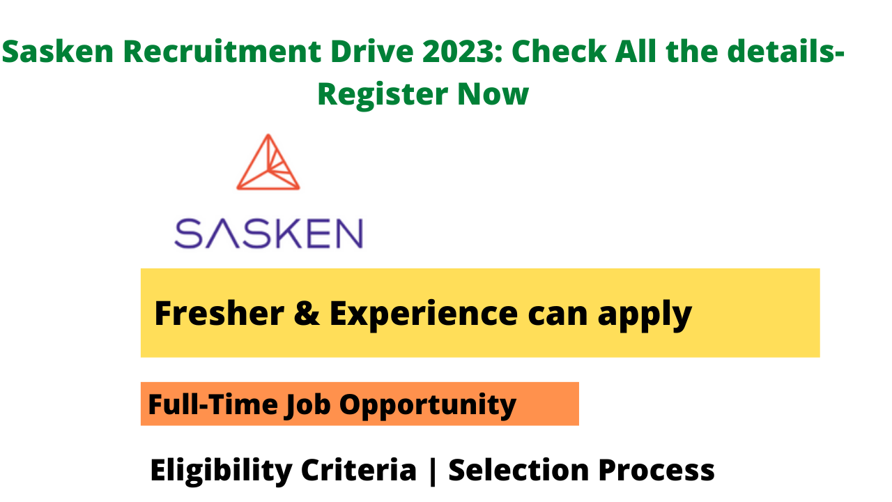 Sasken Recruitment Drive 2023: Check All the details-Register Now ... Sasken Recruitment Drive 2023: Check All the details-Register Now ...